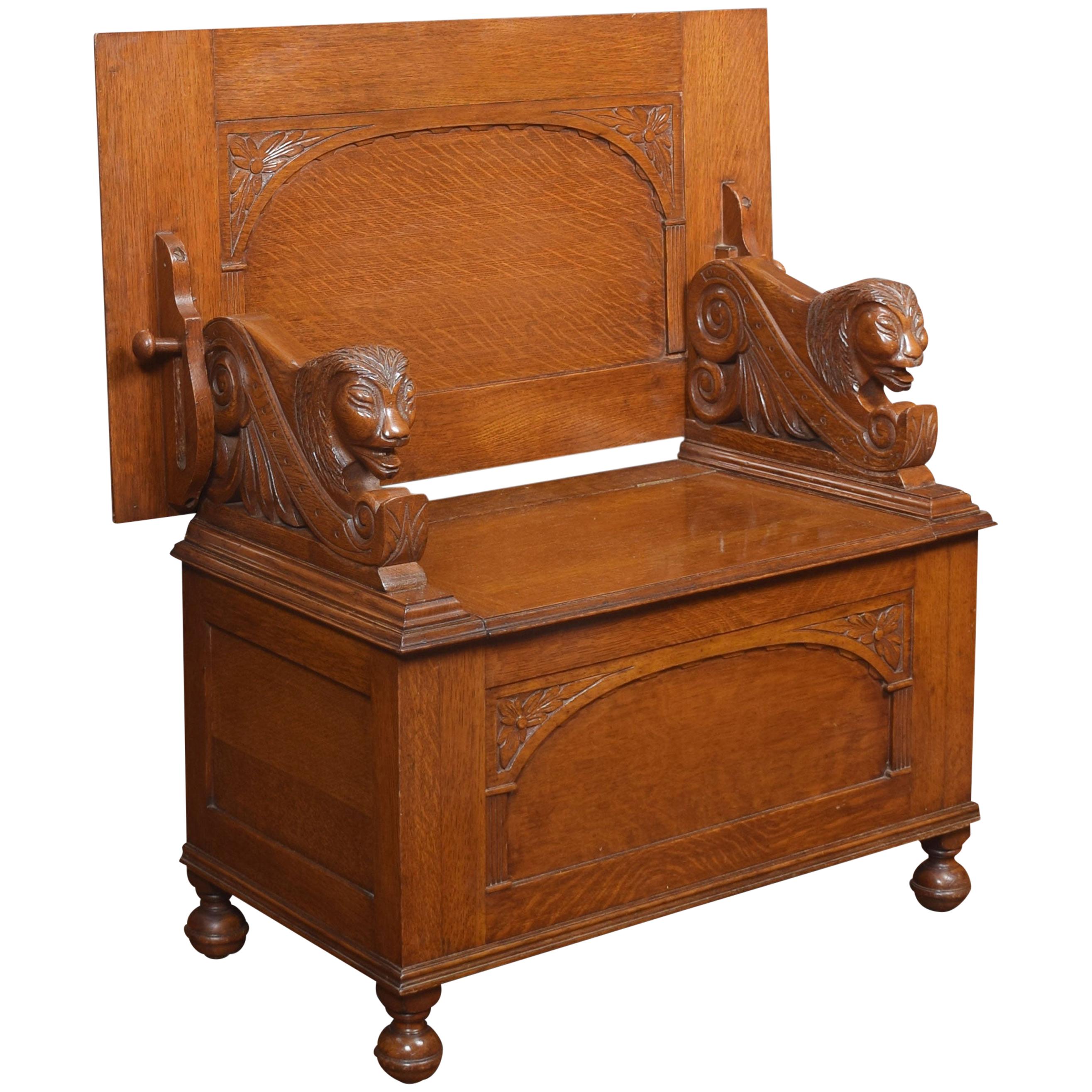 Solid Oak Mobley Bench in Natural Golden Finish For Sale at 1stDibs ...