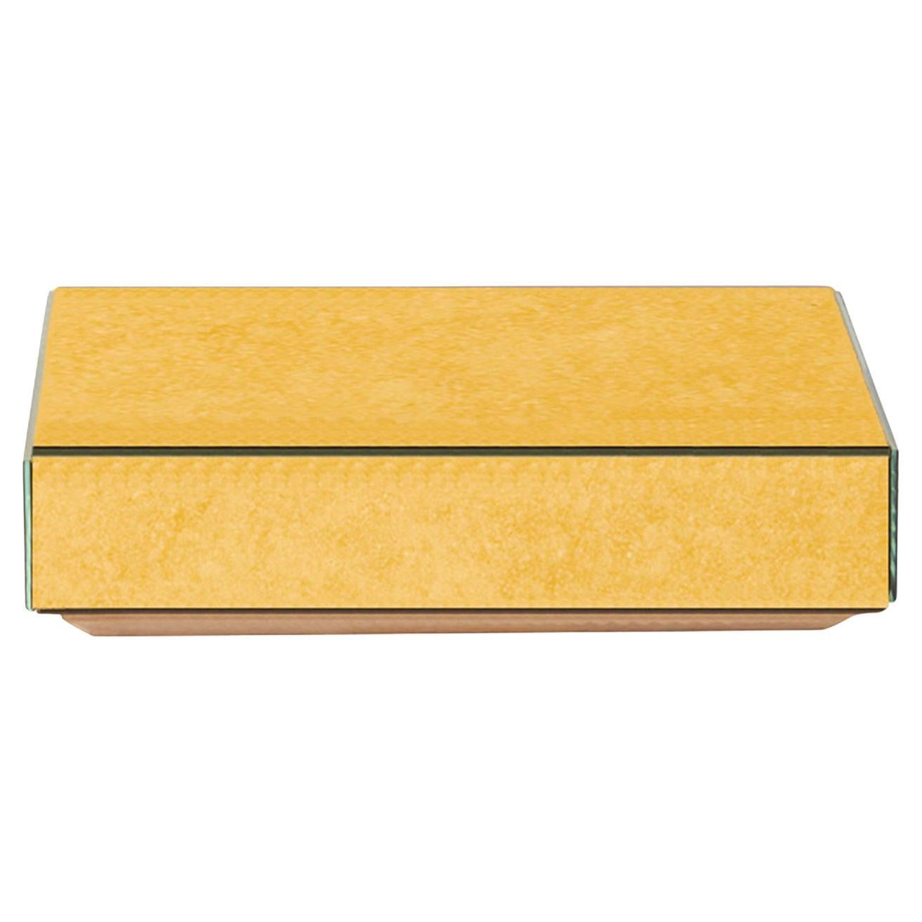 Golden Tea Box For Sale at 1stDibs