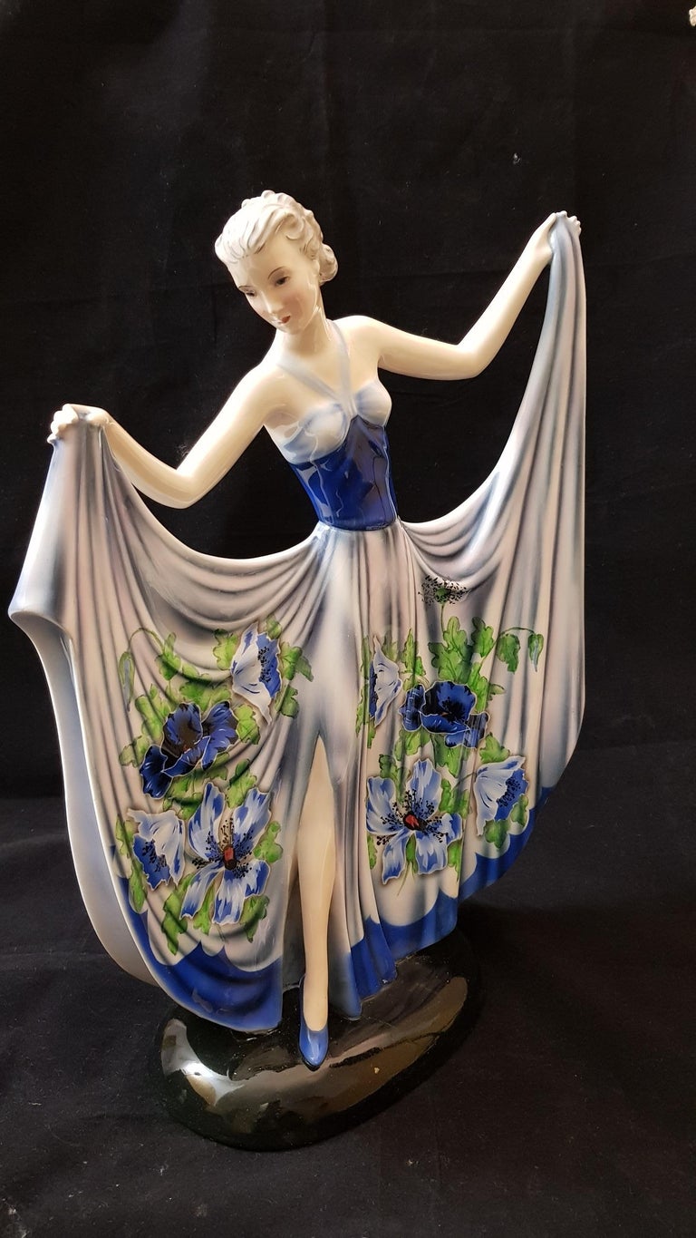 Goldscheider Dakon Made in Germany Ceramic, 1937 For Sale at 1stDibs