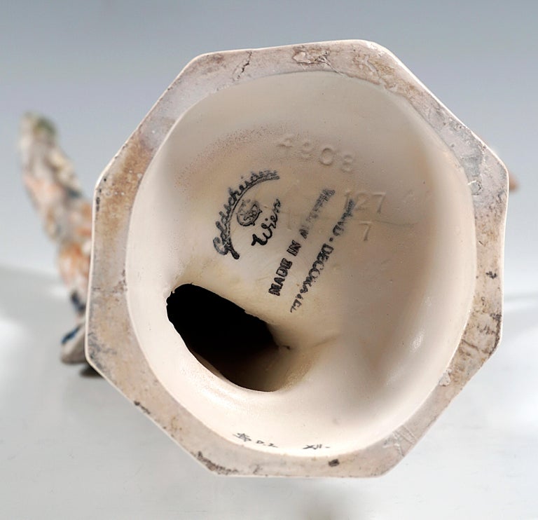 Goldscheider Figure Adorée-via Villany 'Dance Game with Ribbons ...