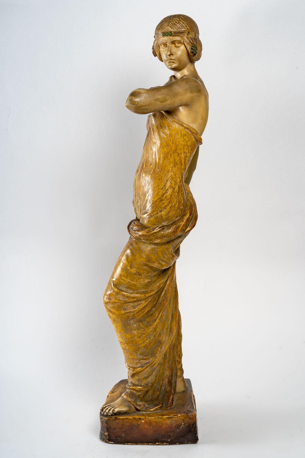 Goldscheider terracotta, 1900-1910 at 1stDibs