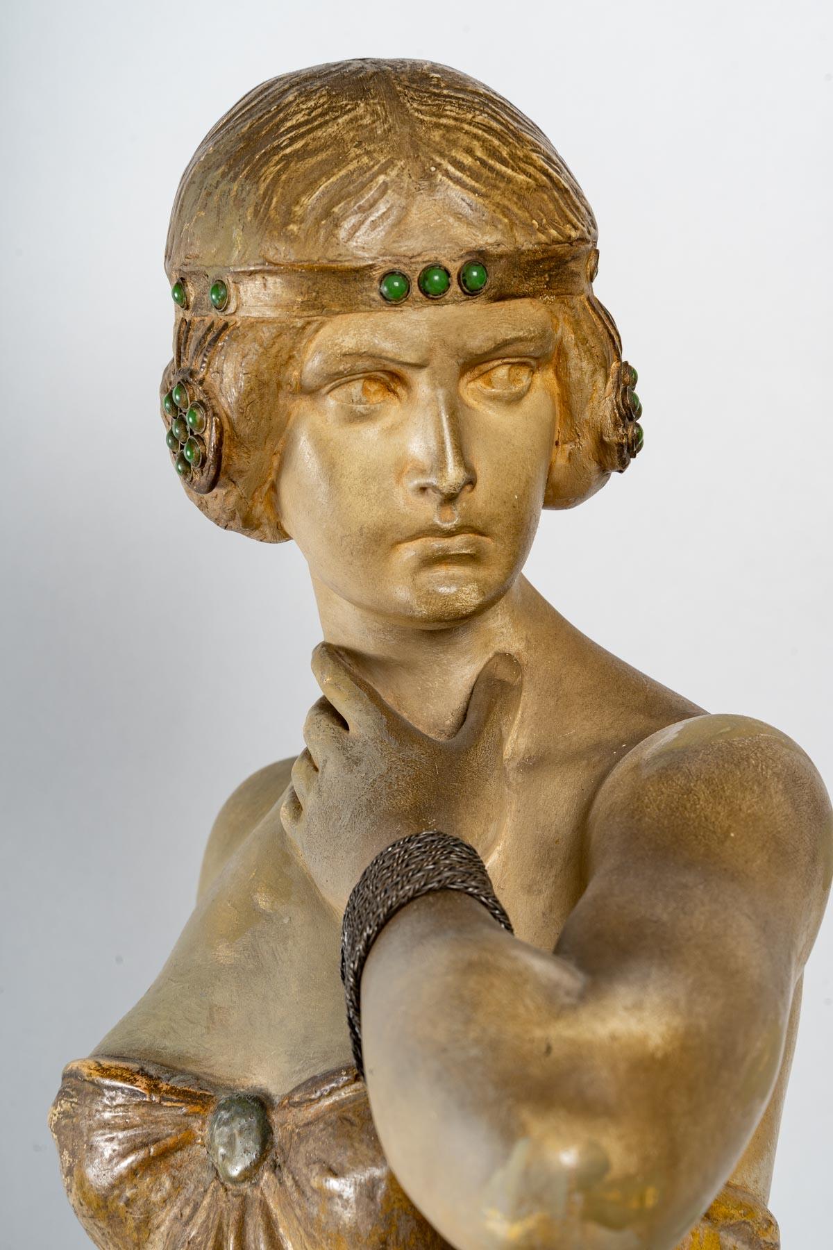 Goldscheider terracotta, 1900-1910 at 1stDibs