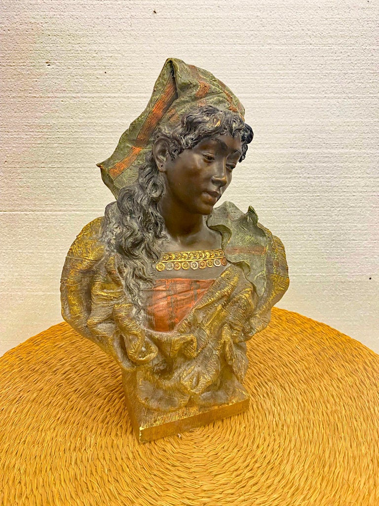 Goldscheider Terracotta "Marked, Austria, circa 1898 For Sale at 1stDibs