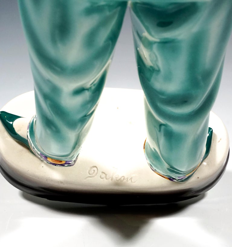 Goldscheider Vienna Art Deco Figur 'Pyjamas' by Stephan Dakon, circa ...