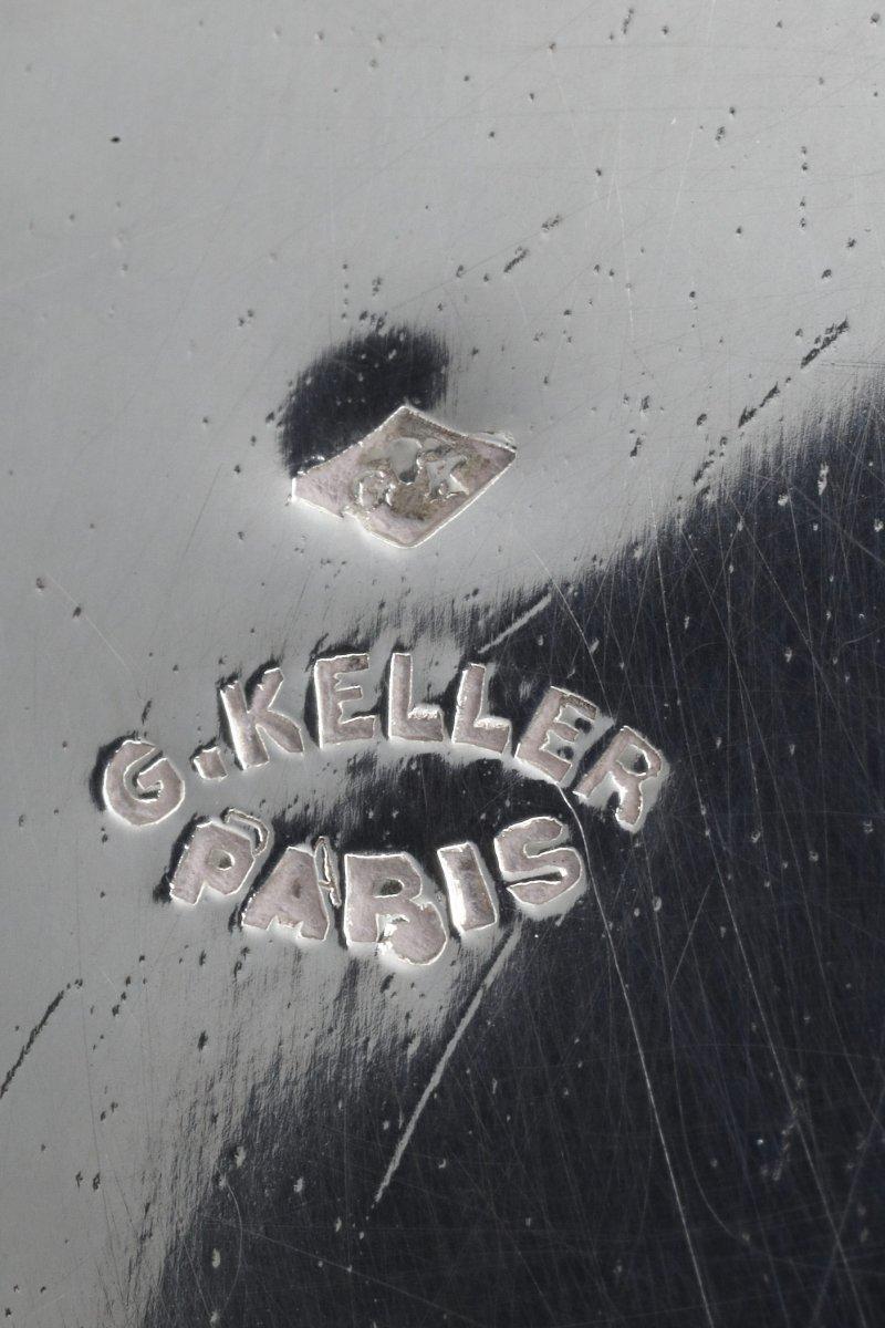 Goldsmith G. Keller - Teapot In Sterling Silver Nineteenth For Sale at ...