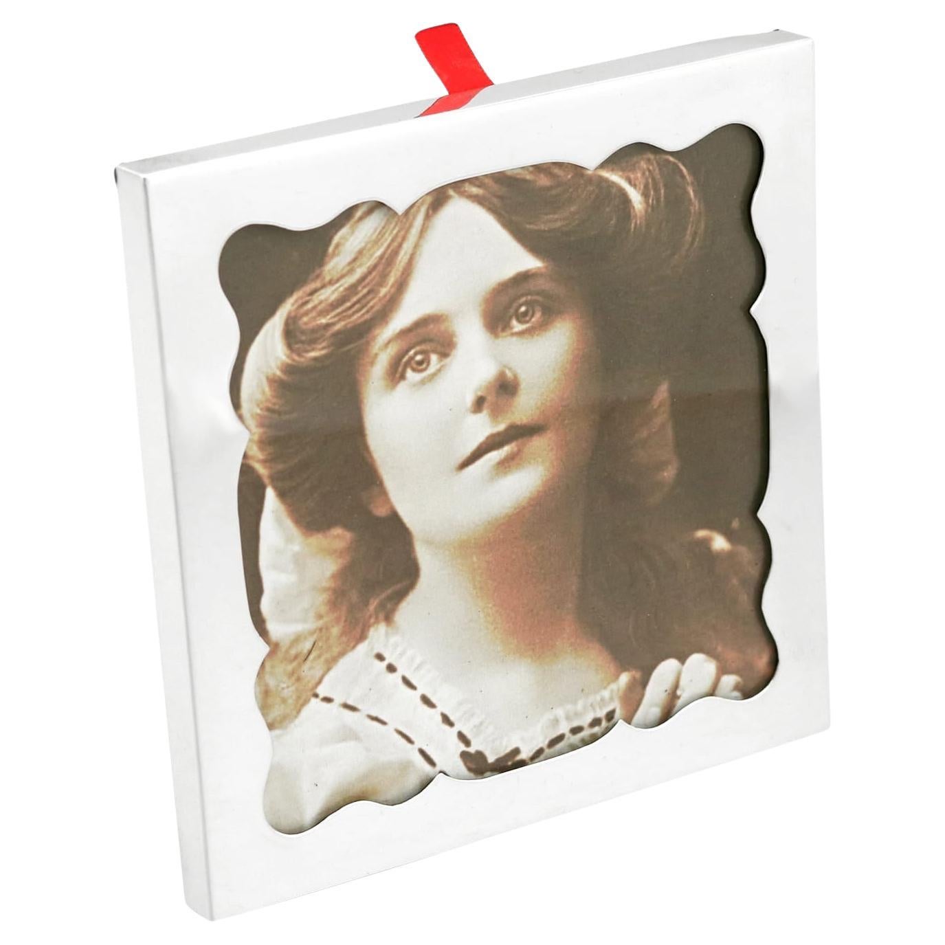 Antique Gilded French Bronze Photograph Frame with Paste Stone ...