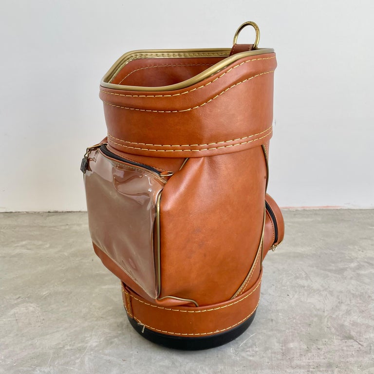 Golf Bag Waste Basket, 1980's For Sale at 1stDibs