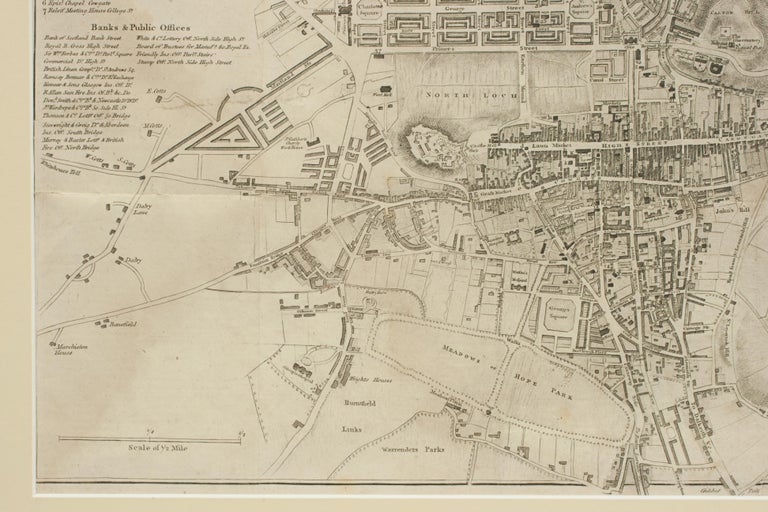 Golf Engraving, Bruntfield Links and Leith Links and Club House For ...