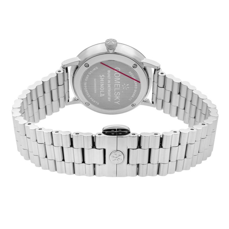 Gomelsky Agnes Varis Steel Beige Dial Quartz Ladies Watch G0120023284 ...