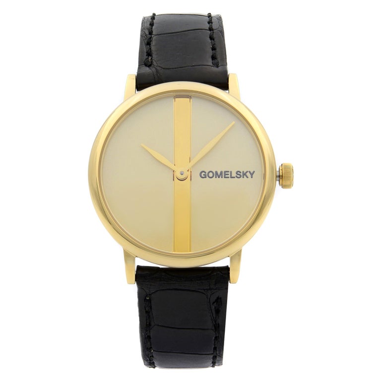 Gomelsky Agnes Varis Steel Gold Dial Quartz Ladies Watch G0120023286 ...