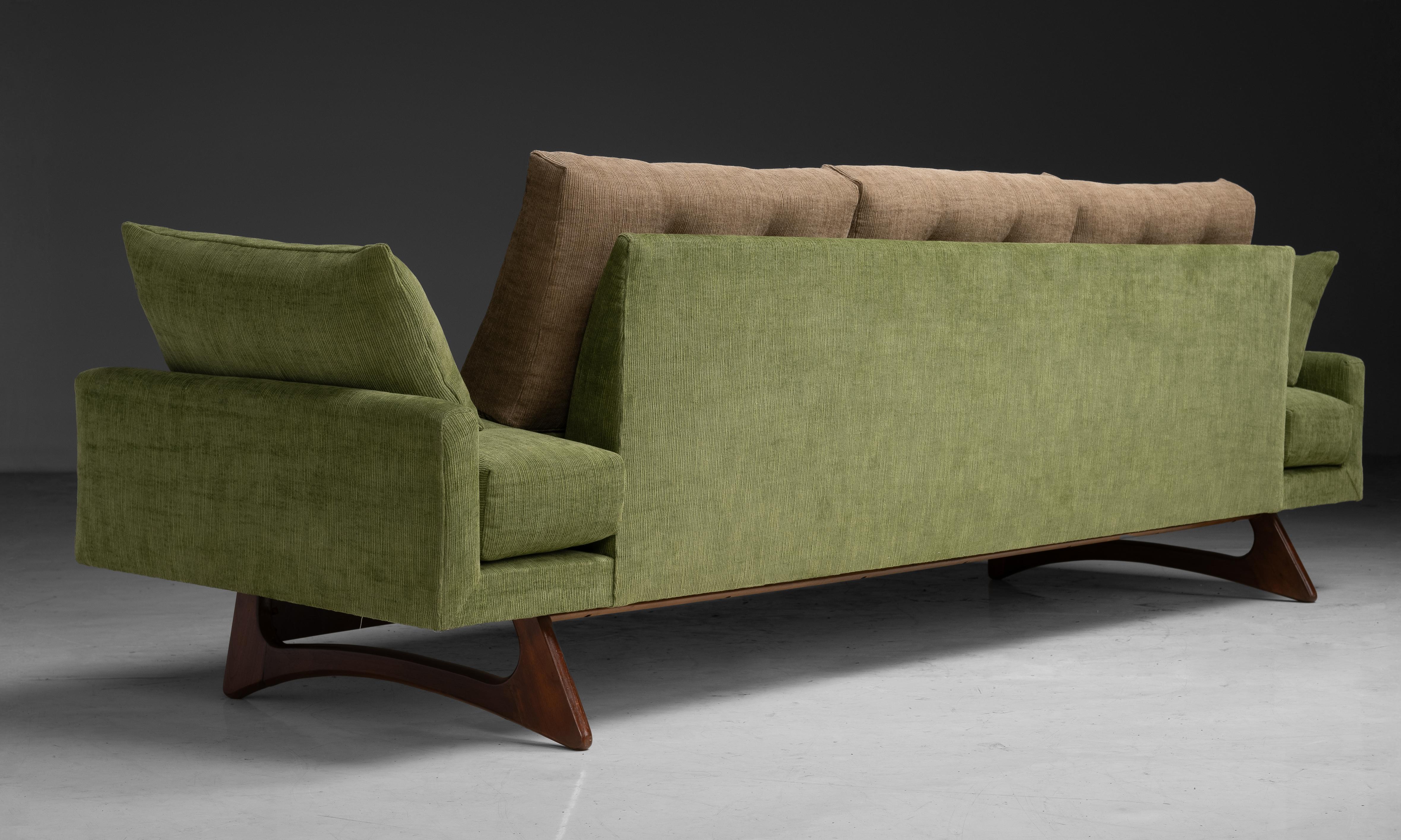 Gondola Sofa by Adrian Pearsall, America circa 1960 For Sale at 1stDibs