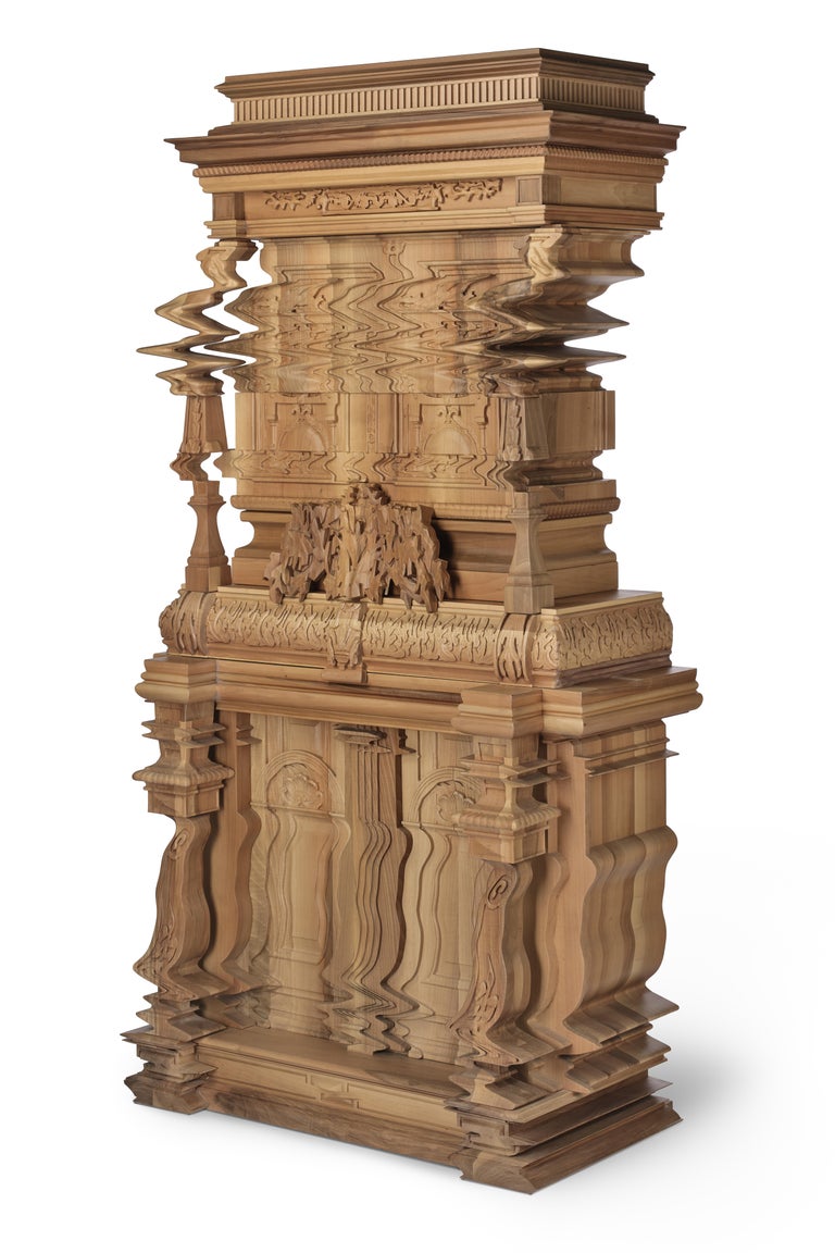 GOOD VIBRATIONS Made with CNC machine For Sale at 1stDibs | glitch ...