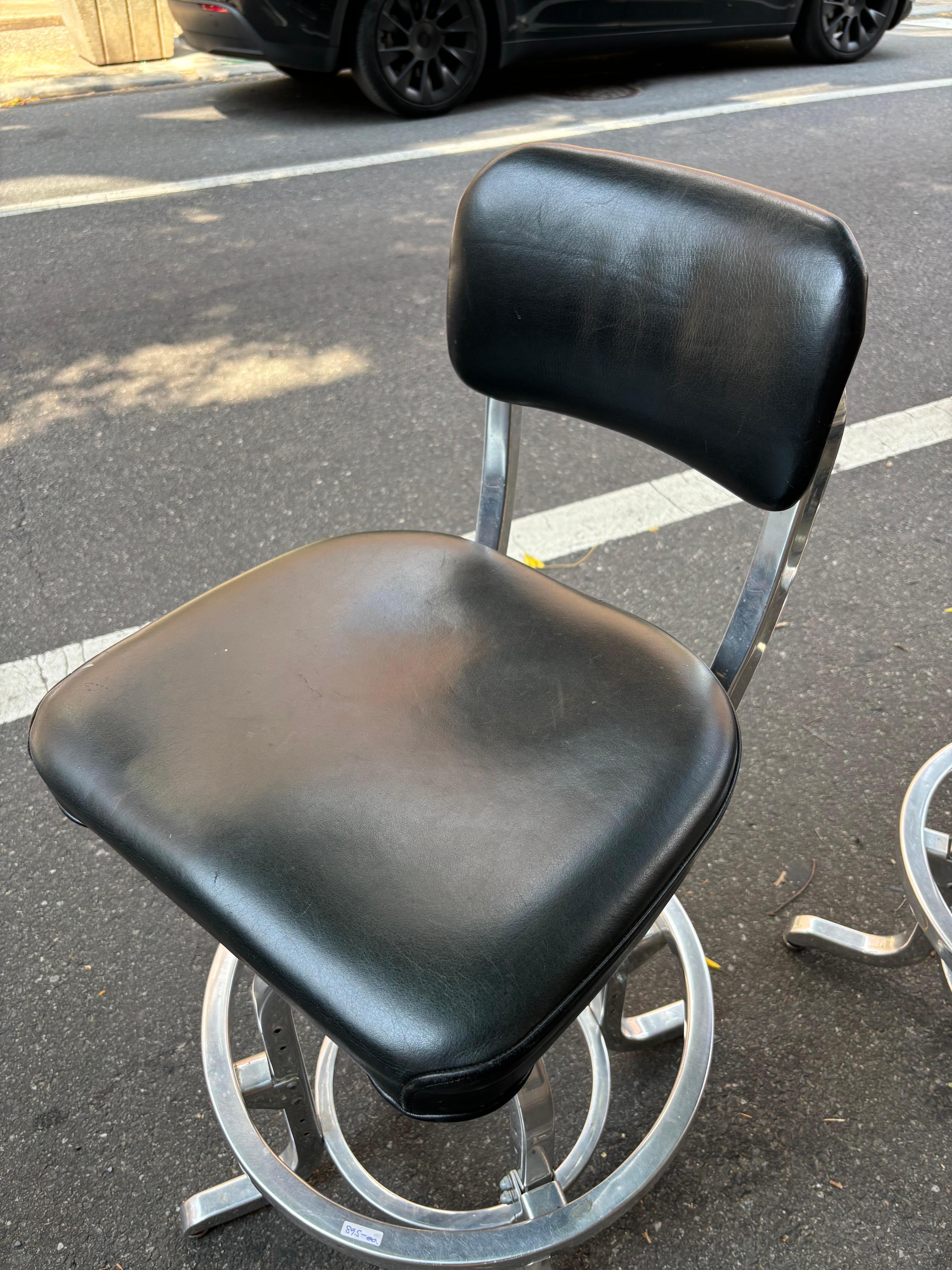 Goodform Aluminum Drafting Stools, 2 available! Priced separately! For ...