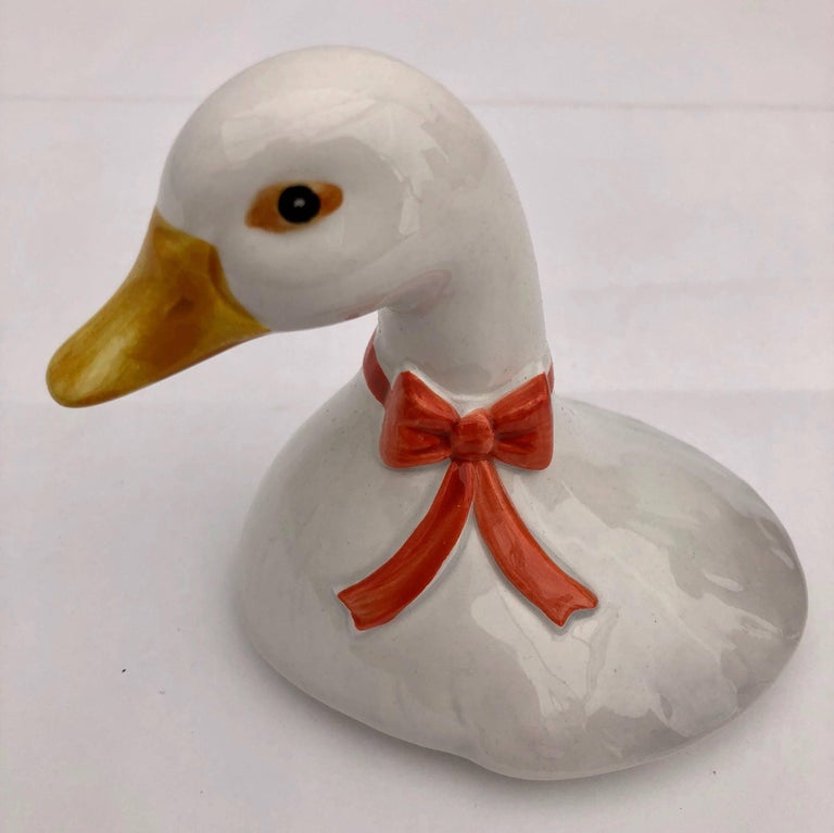 Goose Candy Jar Ceramic Handcrafted by Otagiri, Japan, 1983 in it's ...