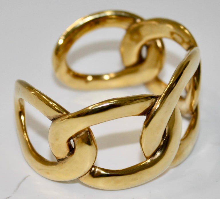 Goossens Paris Chain Cuff For Sale at 1stDibs