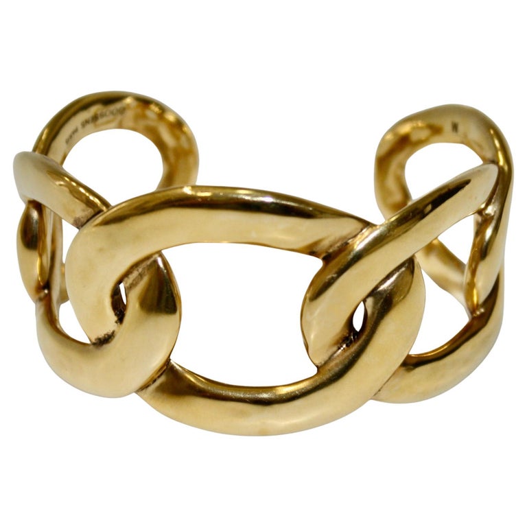 Goossens Paris Chain Cuff For Sale at 1stDibs