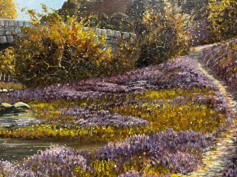 Gordon Allen - Tranquil English River Landscape with old Stone Bridge ...