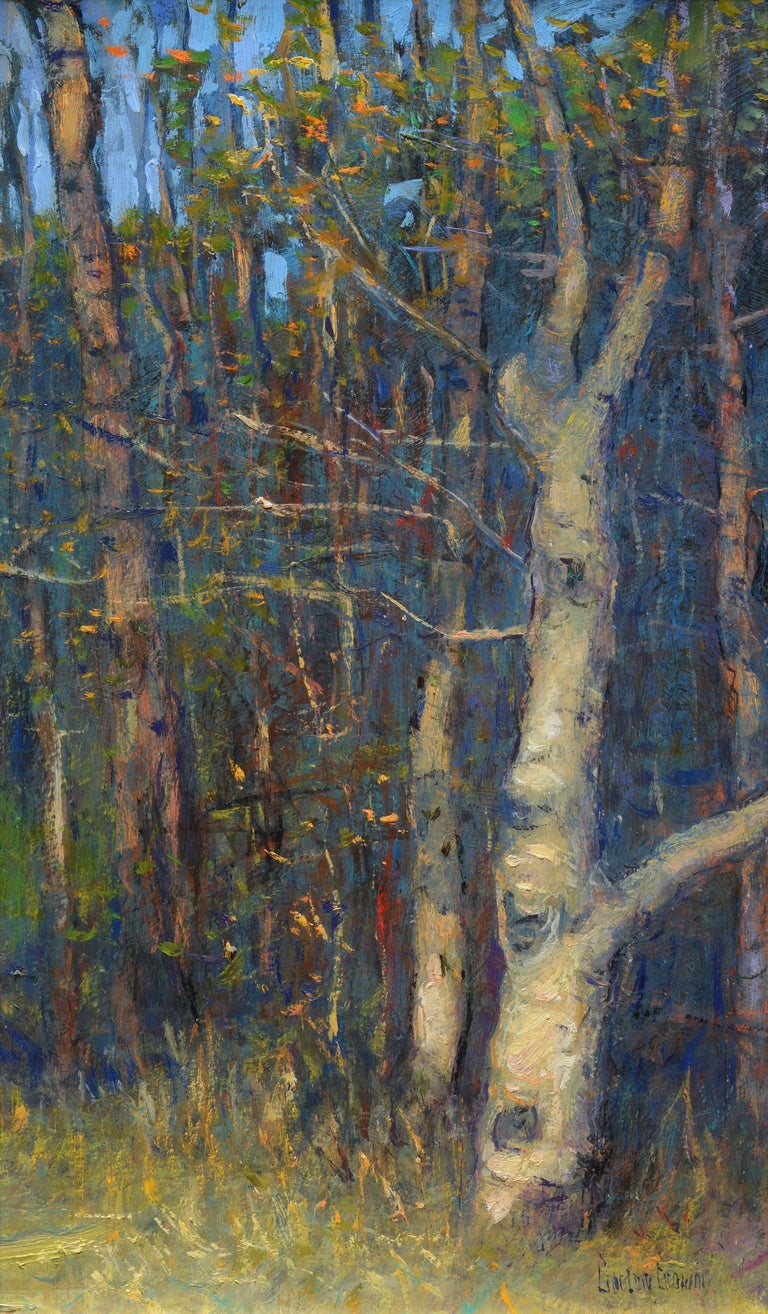 Gordon Brown - "Aspen Grove", Oil Painting For Sale at 1stDibs