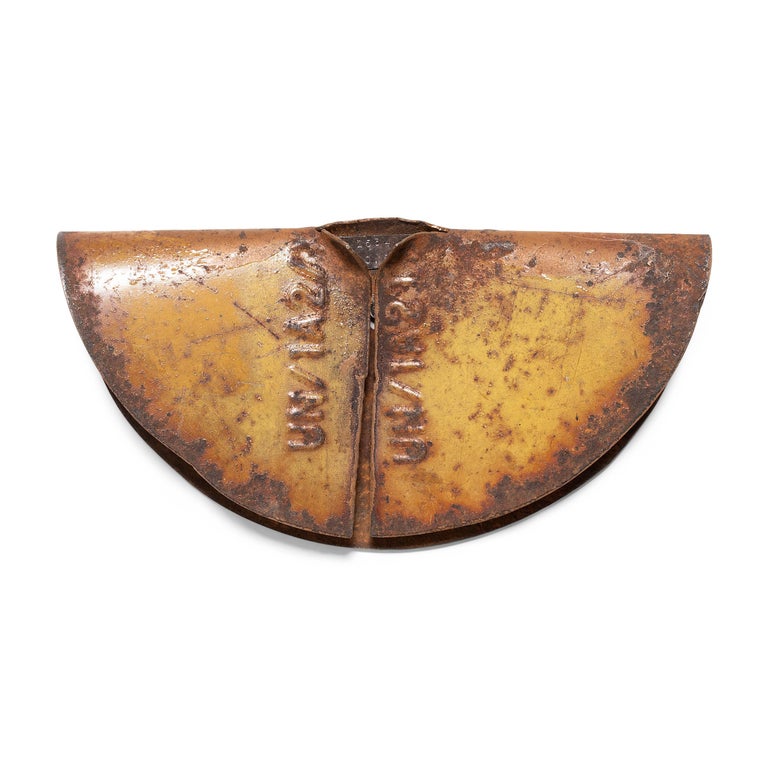 Gordon Chandler - "Petite Yellow Cape," Reclaimed Steel Sculpture, 2018 ...