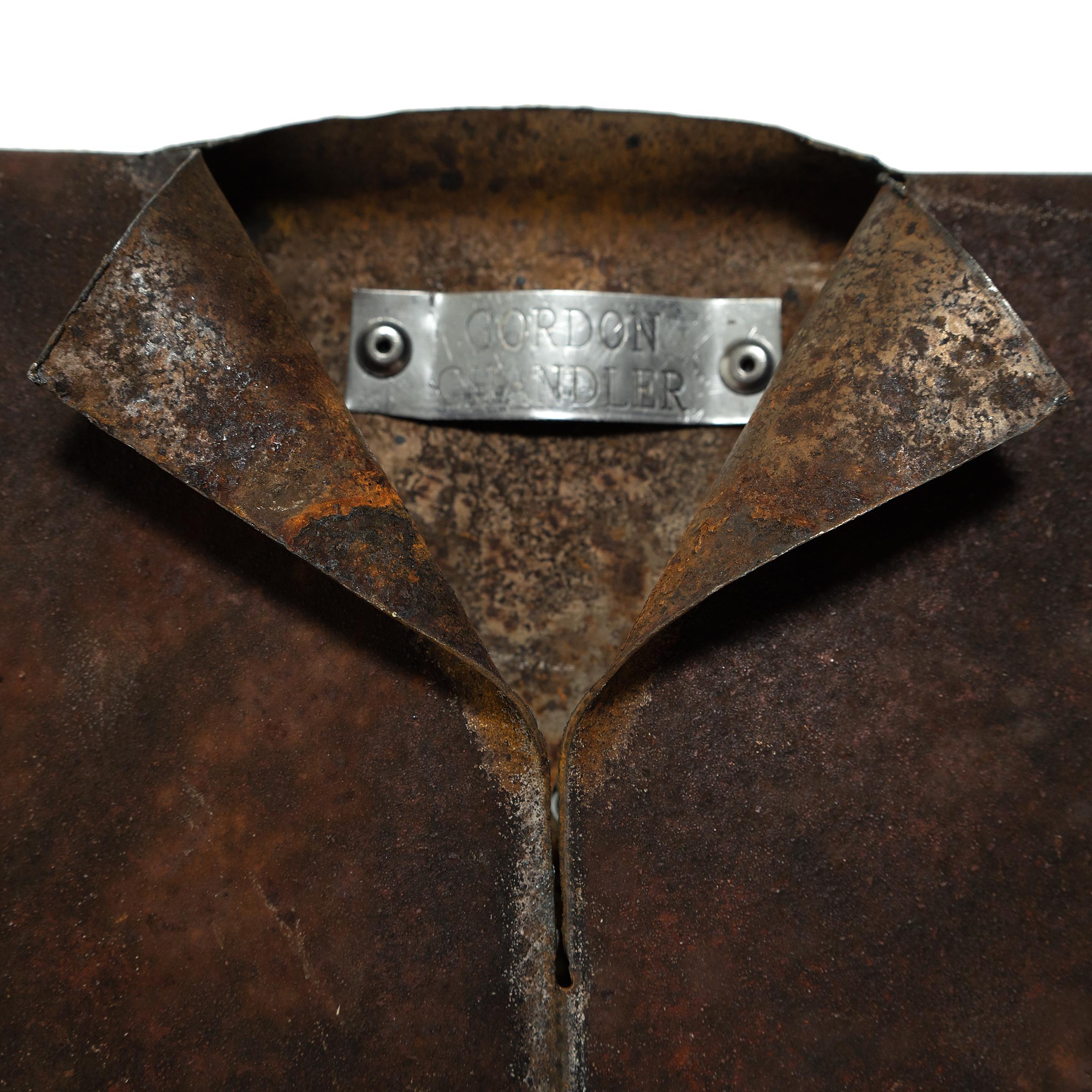 Gordon Chandler - "Rust Jacket, " Found Steel Sculpture, 2022 at 1stDibs