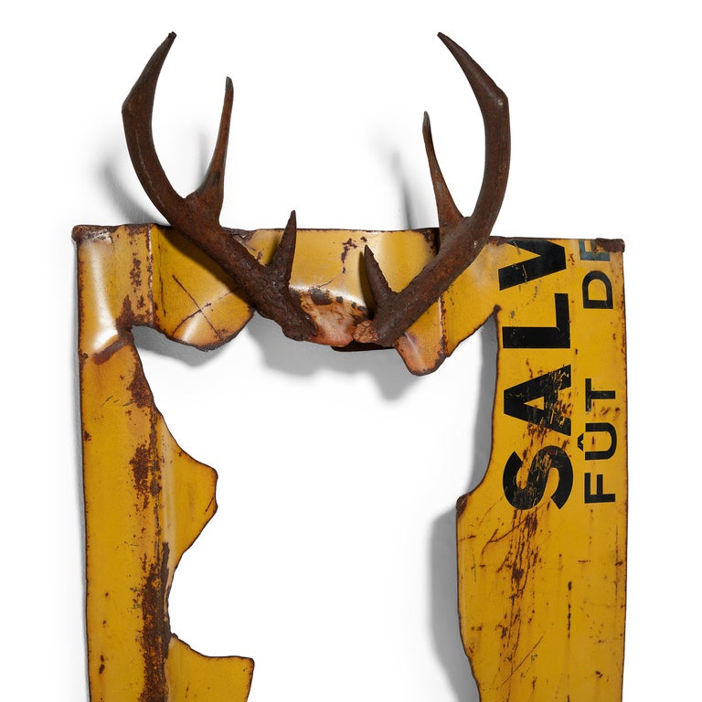 Gordon Chandler - "Six Point Cutout," Reclaimed Steel Sculpture, 2012 ...