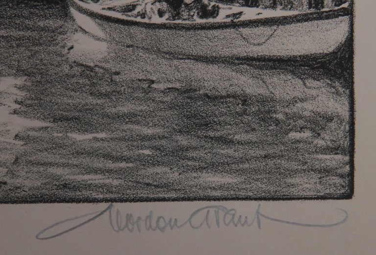 Gordon Grant - Fisherman's Haven, Lithograph by Gordon Grant For Sale ...