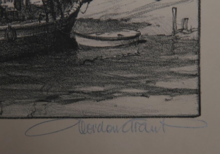 Gordon Grant - Old Coaster, Lithograph by Gordon Grant For Sale at 1stDibs