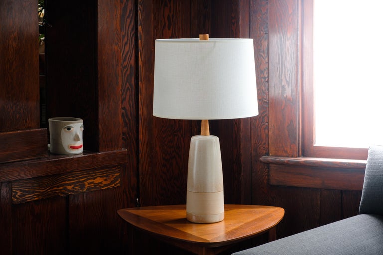 Gordon and Jane Martz / Marshall Studios Ceramic Table Lamps, Blush ...