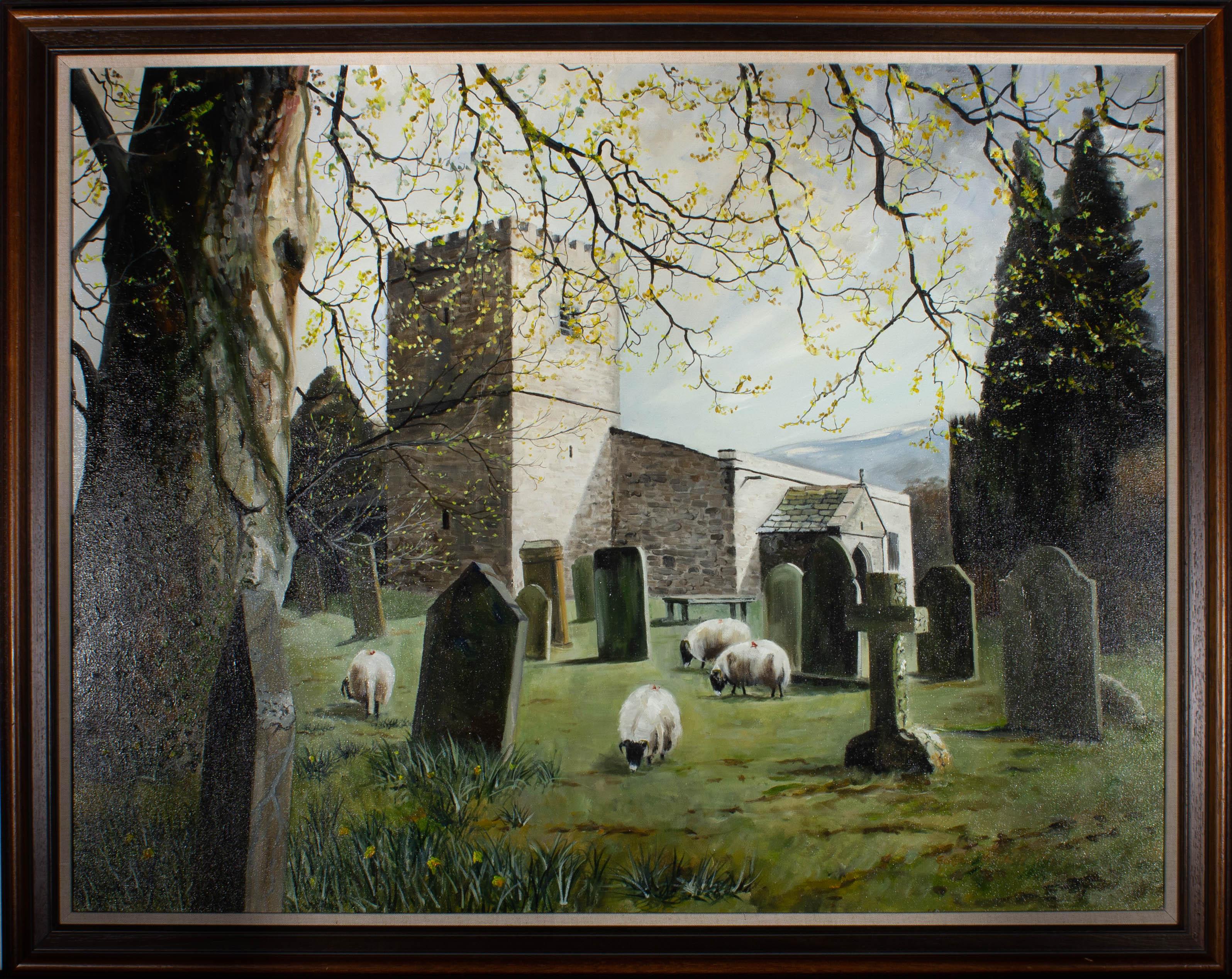 Gordon Metcalfe - Gordon Metcalfe (b.1935) - 20th Century Oil, Distant ...