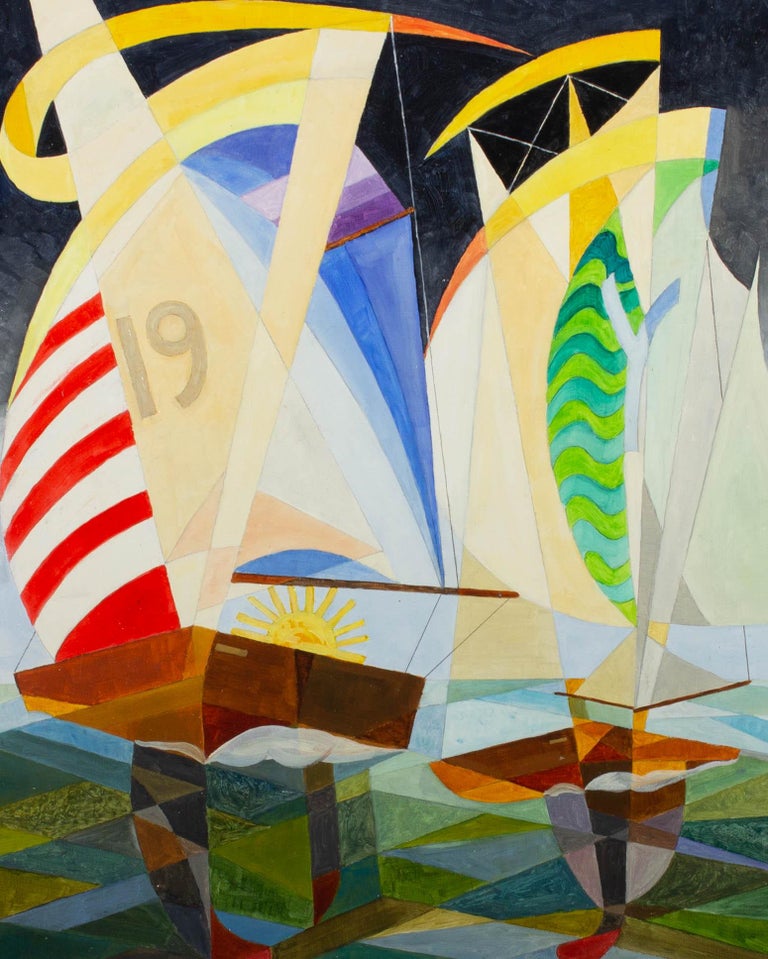 Gordon Metcalfe - Gordon Metcalfe (b.1935) - Contemporary Oil, Sailing ...