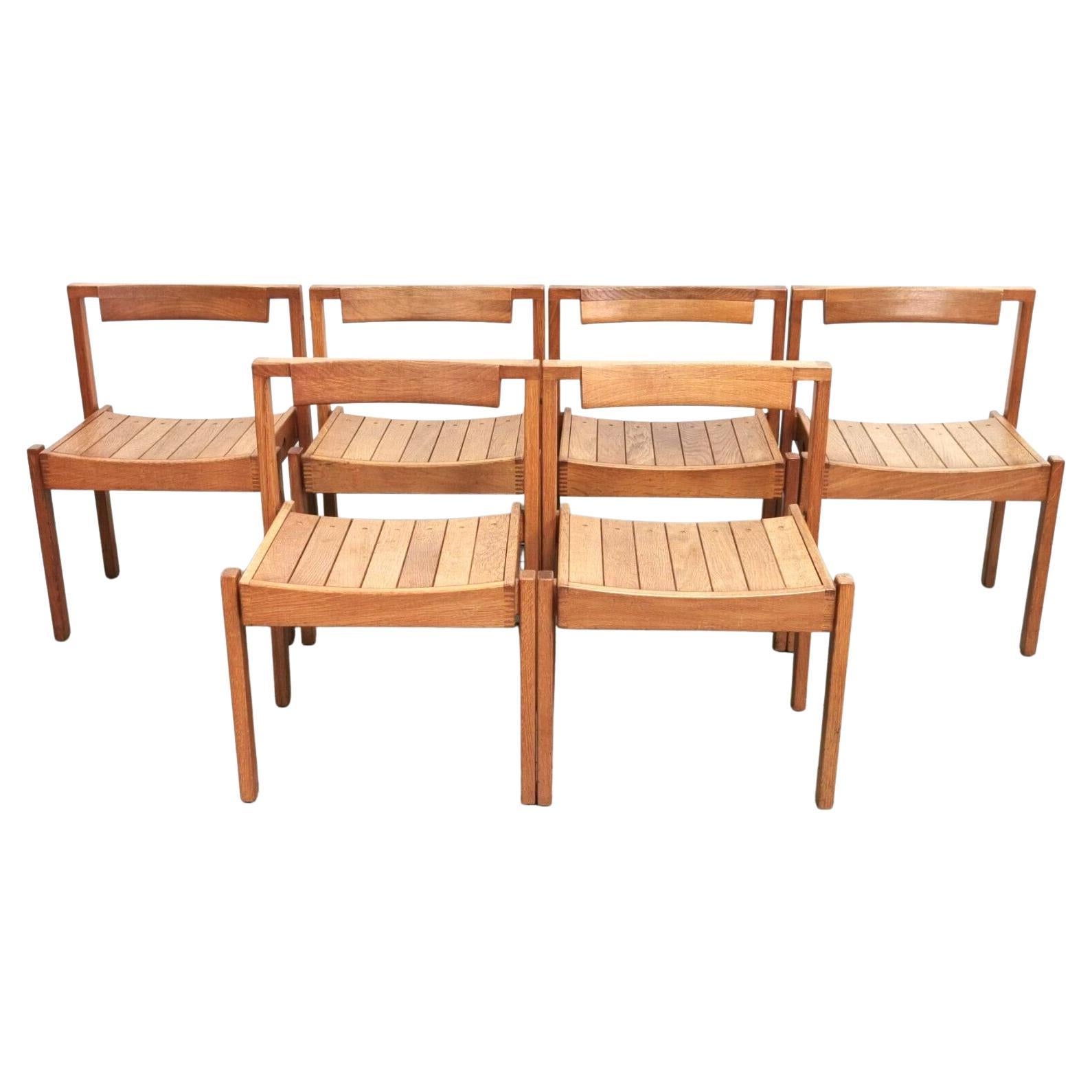 Gordon Russell Mid Century Coventry Cathedral Oak Chairs For Sale at ...