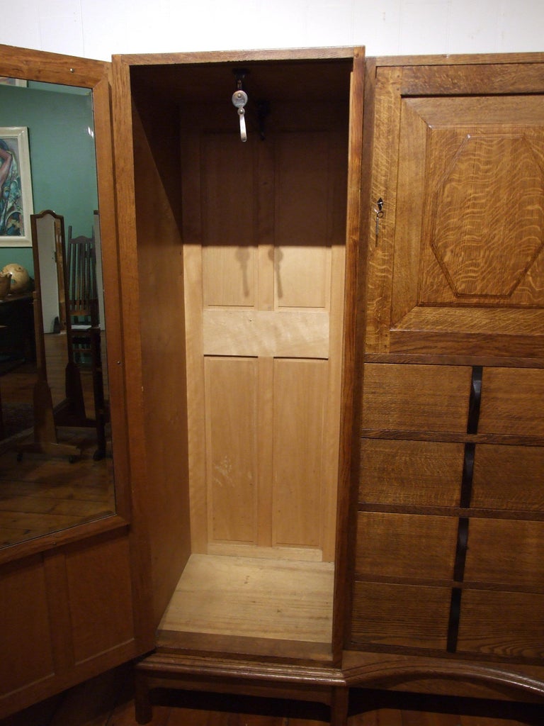 Gordon Russell Oak Wardrobe, 1928 For Sale at 1stDibs | russell wardrobe