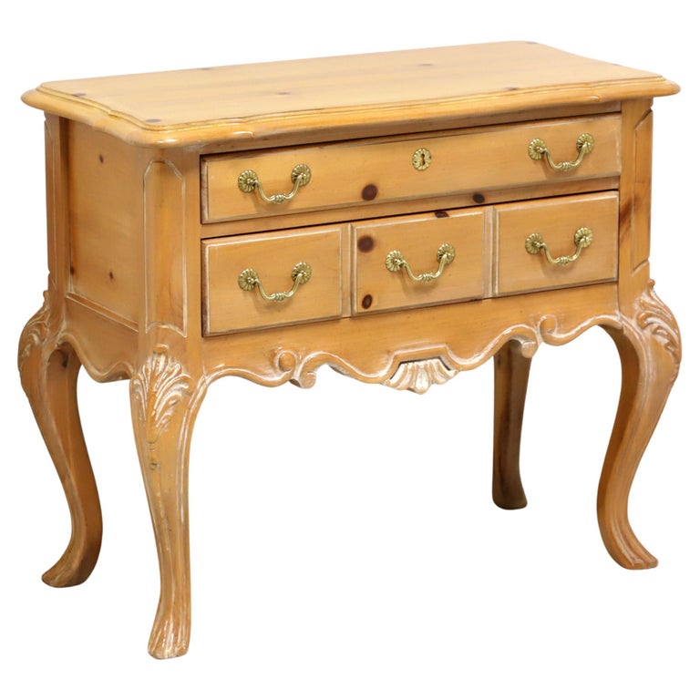 GORDON'S Pine French Country Lowboy Chest For Sale at 1stDibs
