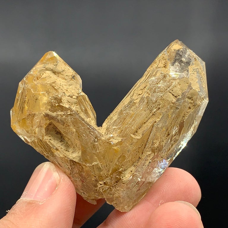 Gorgeous 39 Gram Muddy Skeletal Scepter Quartz From Balochistan ...