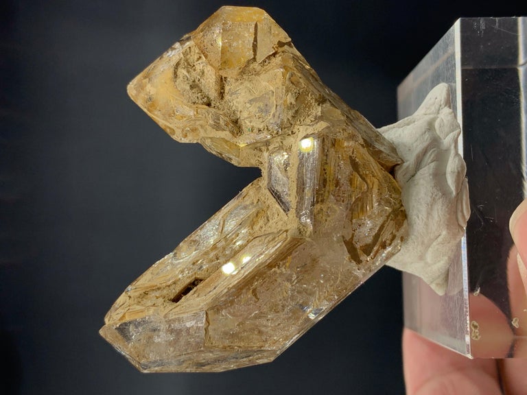 Gorgeous 39 Gram Muddy Skeletal Scepter Quartz From Balochistan ...