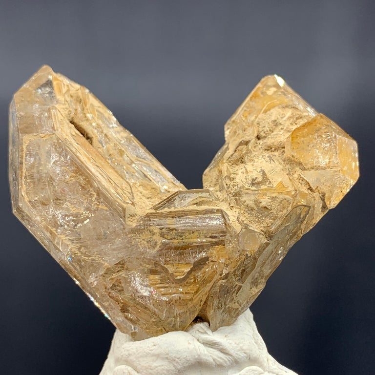 Gorgeous 39 Gram Muddy Skeletal Scepter Quartz From Balochistan Pakistan For Sale at 1stDibs
