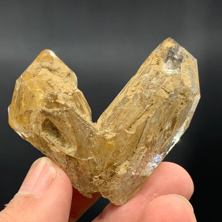 Gorgeous 39 Gram Muddy Skeletal Scepter Quartz From Balochistan ...