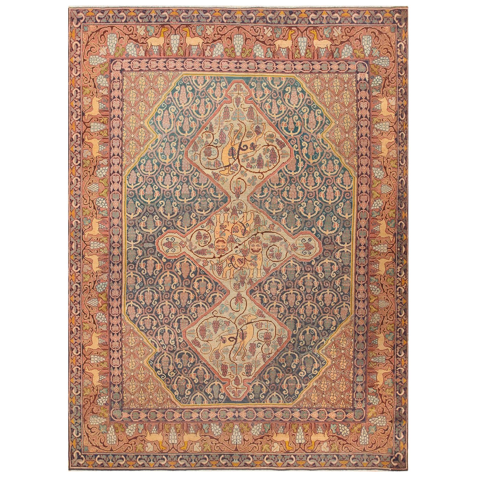 Antique Israeli Bezalel Carpet For Sale at 1stDibs