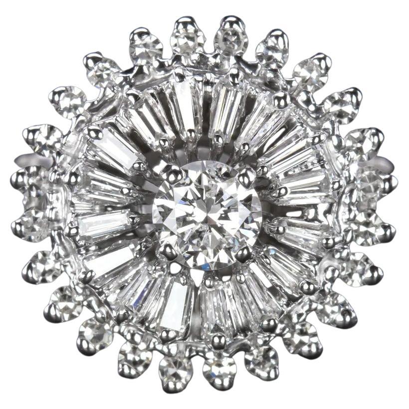 Italian Florentine Vintage Diamond Ring Is Masterfully Crafted 8.8 ...