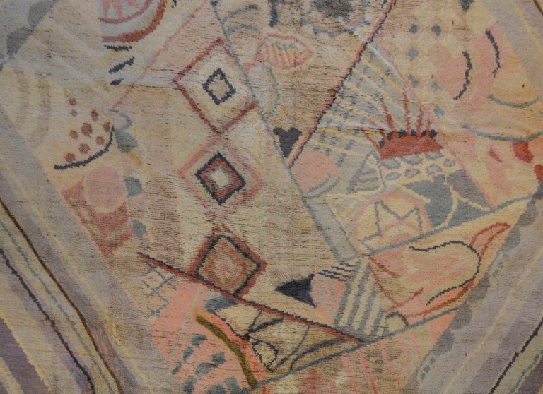 Gorgeous French Art Deco Rug at 1stDibs