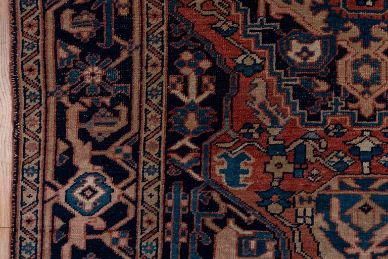 Gorgeous Heriz Serapi Rug, Square For Sale at 1stDibs