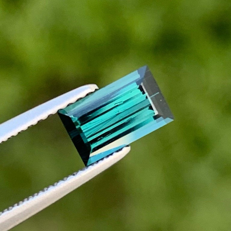 Gorgeous Indicolite Tourmaline Loose Gemstone 1.15 Carat High Quality ...