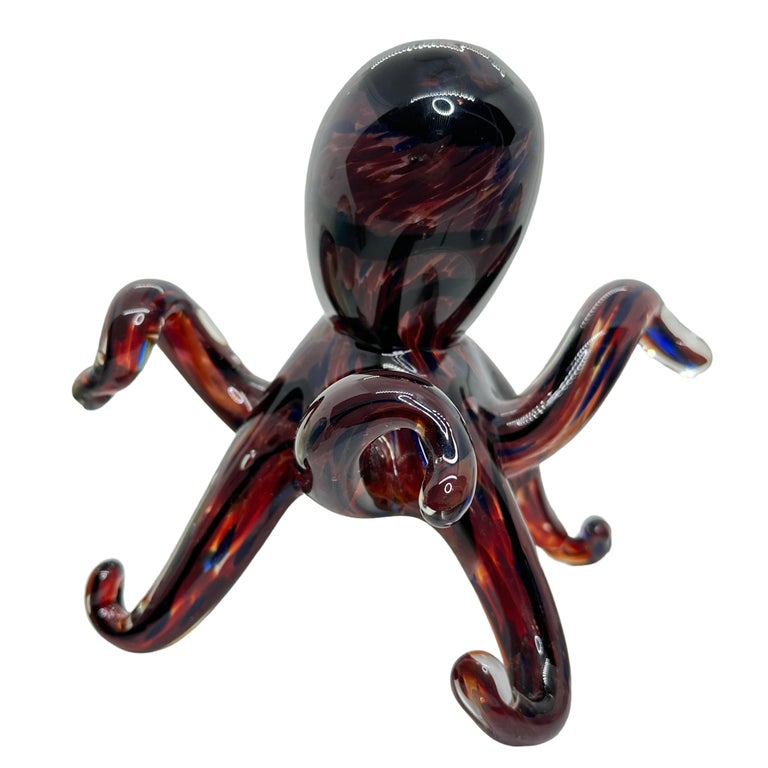 Gorgeous Murano Italian Art Glass Giant Octopus Paperweight, Italy ...