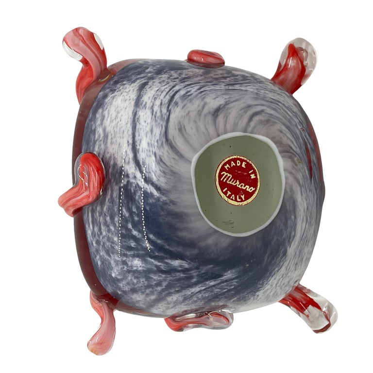 Gorgeous Murano Italian Art Glass Giant Octopus Paperweight, Italy ...