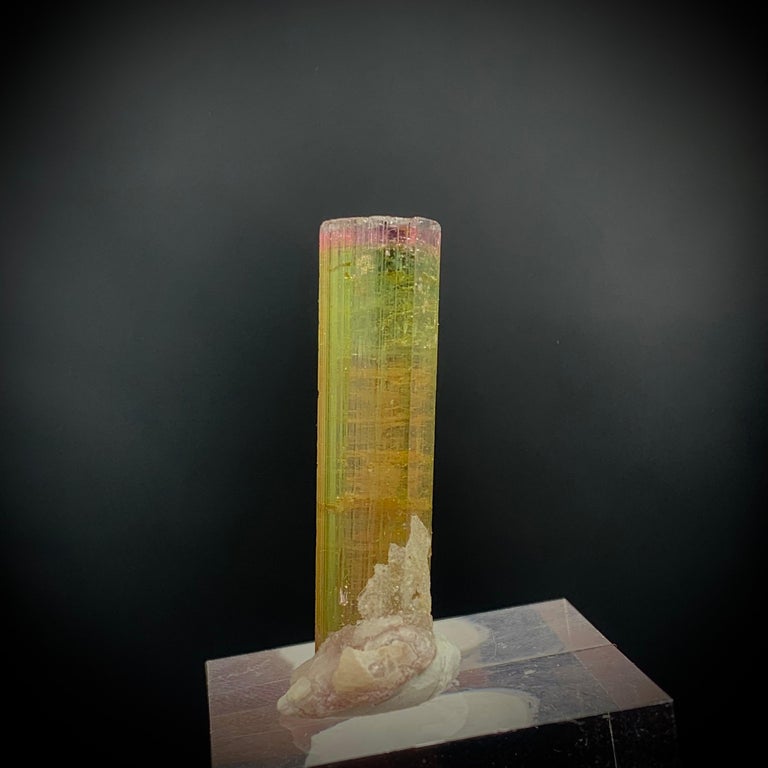 Gorgeous Natural 5.25 Gram Tri Color Tourmaline Specimen with Mica For ...