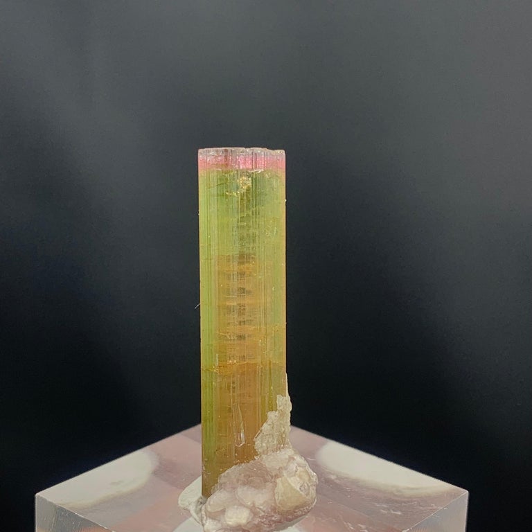 Gorgeous Natural 5.25 Gram Tri Color Tourmaline Specimen with Mica For ...