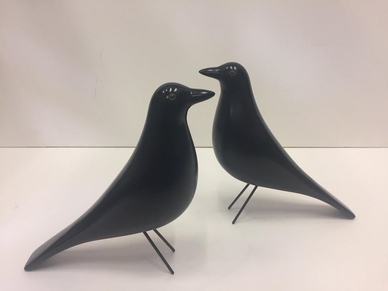 Gorgeous Pair of Carved and Painted Wood Crow Decoys Charles Perdew ...