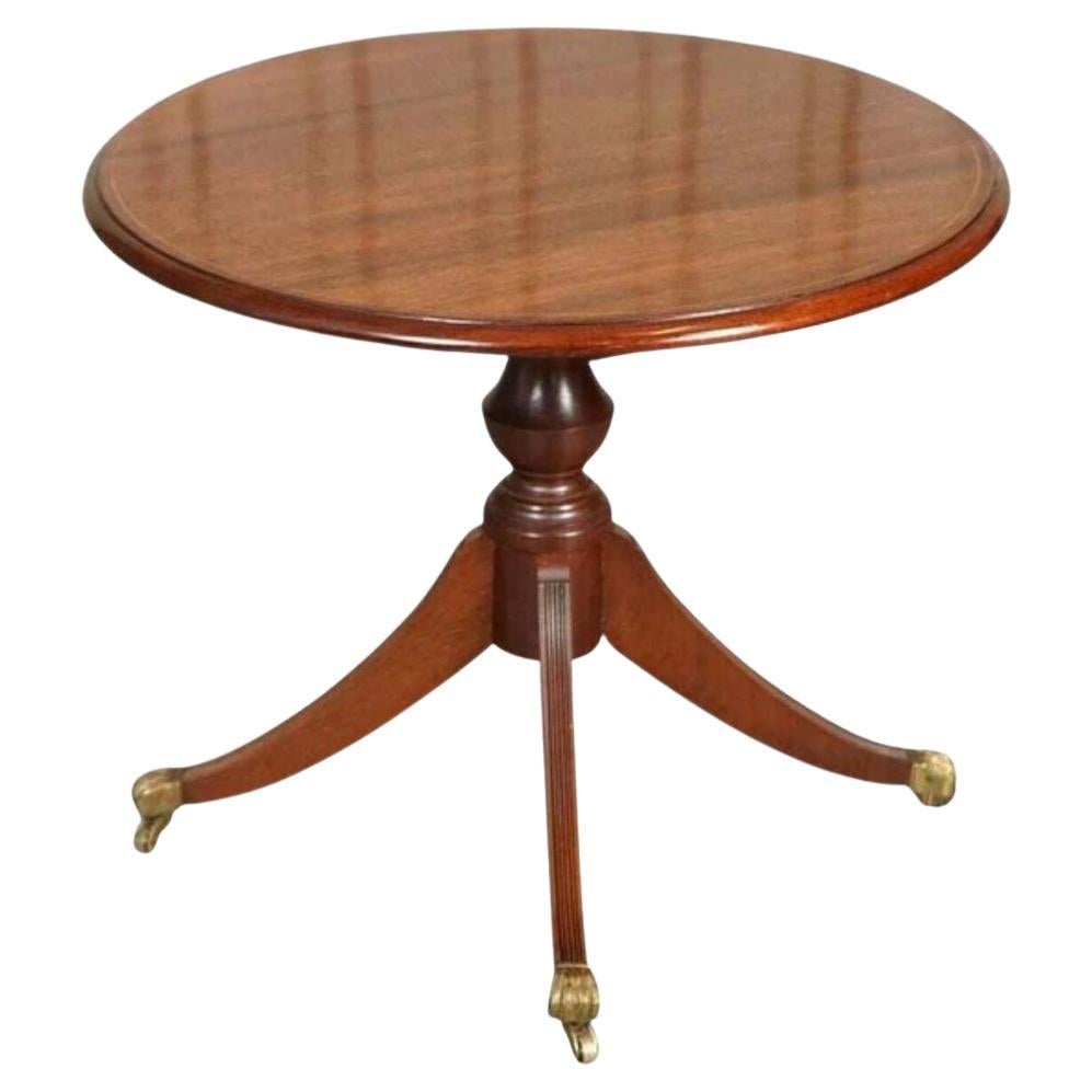 Pair of Circular Ceylonese Occasional Tables For Sale at 1stDibs | kanappu