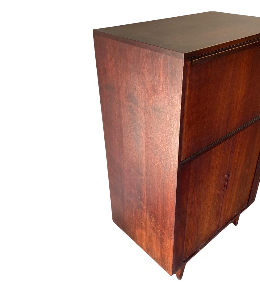 Gorgeous Walnut Mid-Century Modern Mad Men Bar Cabinet at 1stDibs | mcm ...