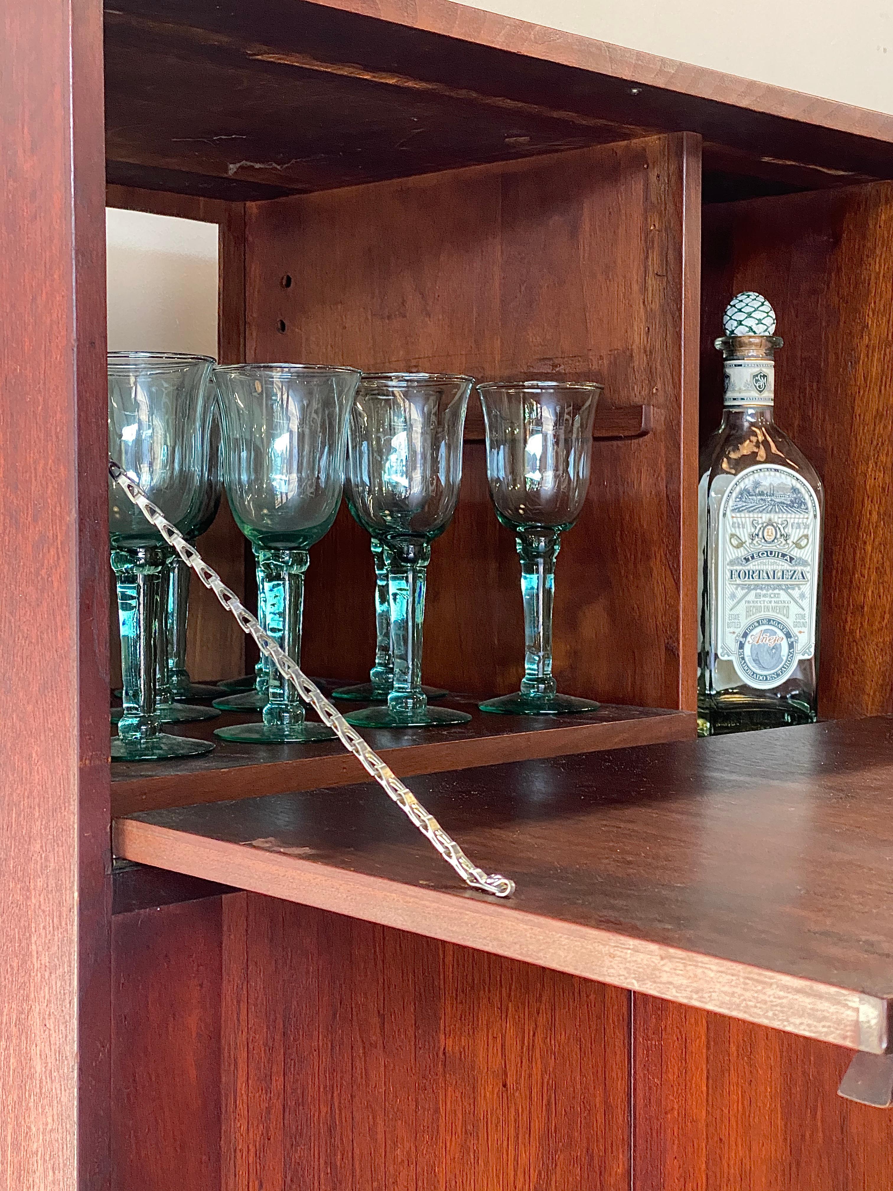 Gorgeous Walnut Mid-Century Modern Mad Men Bar Cabinet at 1stDibs | mcm ...